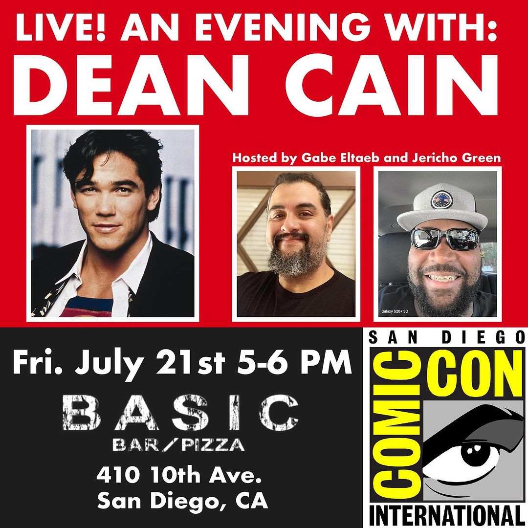 An evening with DEAN CAIN at Comic-Con - BIG MAN COMICS