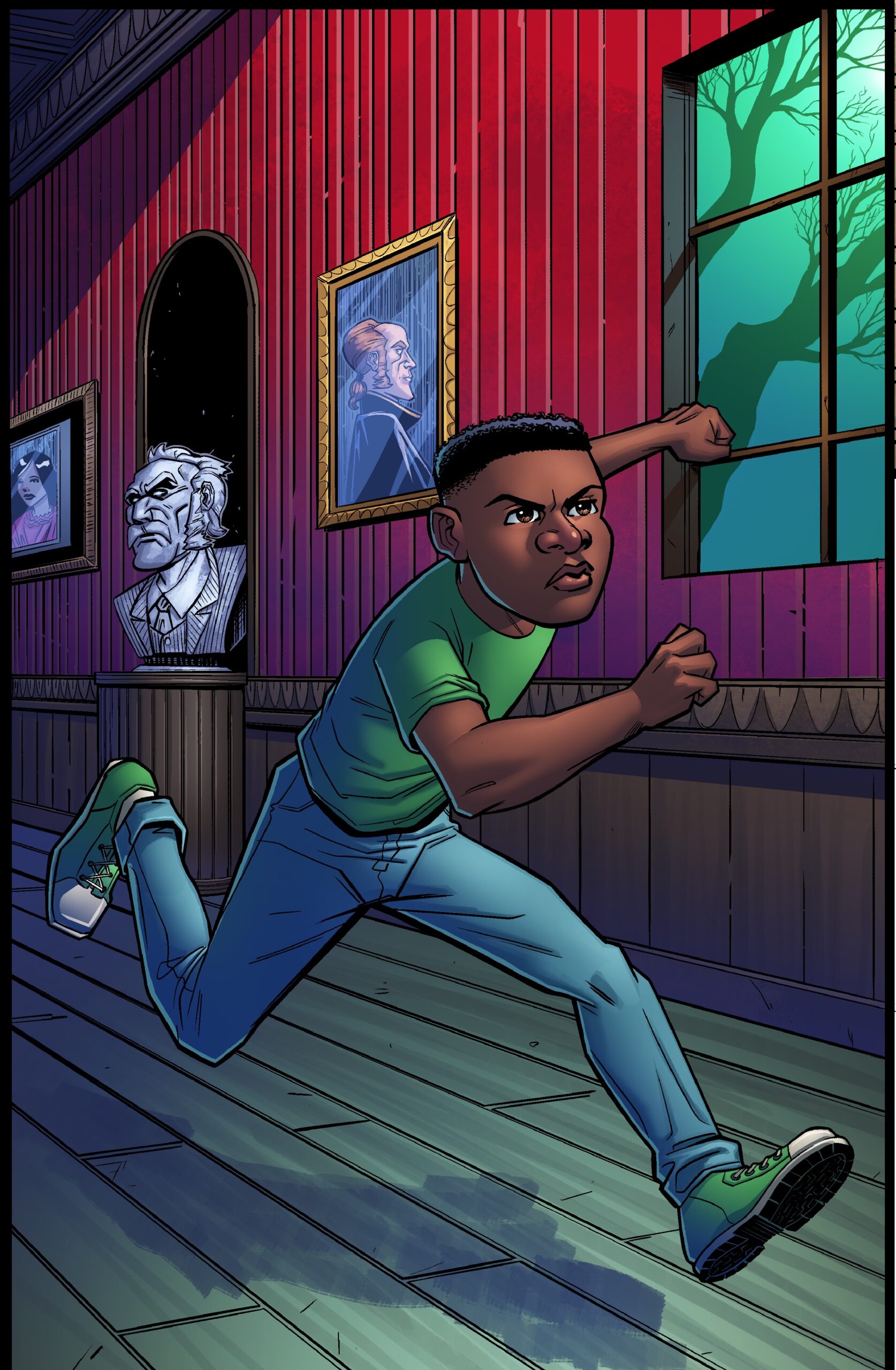 Jericho Green and the Hammerheads - BIG MAN COMICS