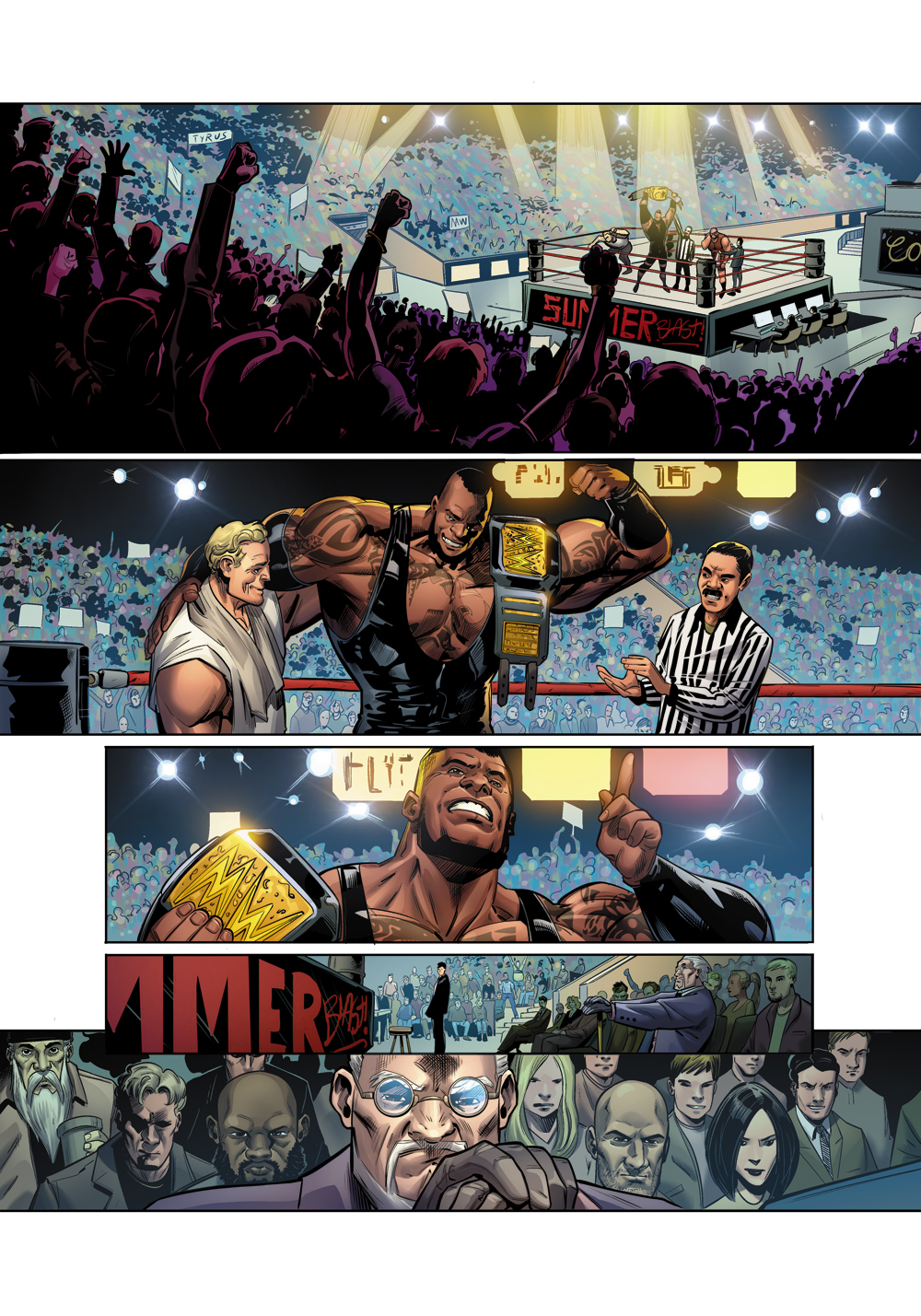 The Unstoppable Tyrus - BIG MAN COMICS